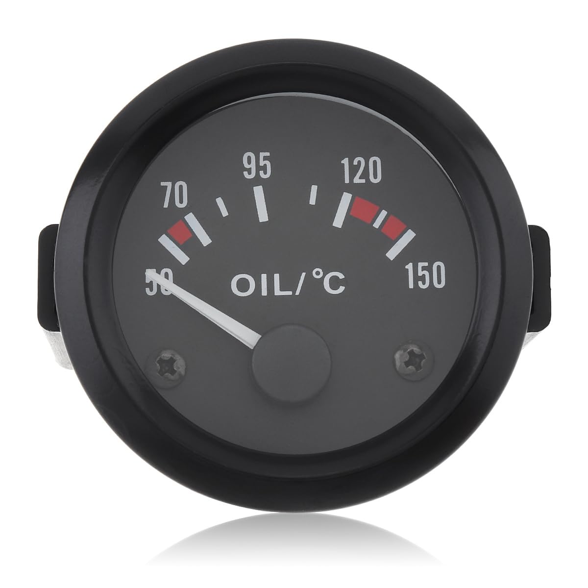 DriSentri Oil Temp Gauge, 2" 52MM LED Electrical Car Oil Temp ...