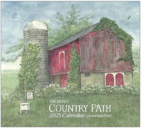 Amazon.com: Legacy Country Path 13 x 12 Paper 2025 Hanging Wall ...