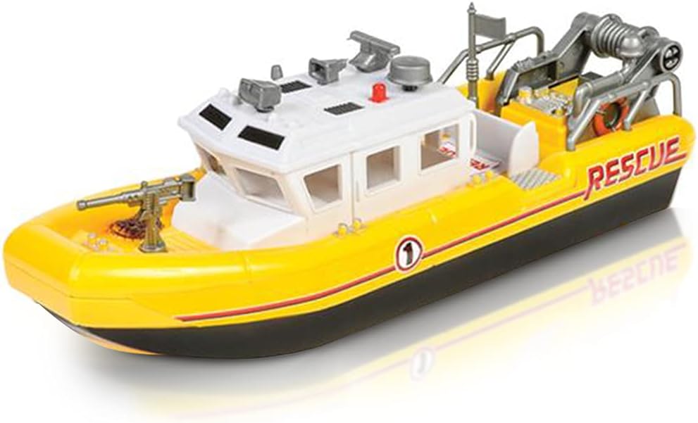 ArtCreativity Aquatic Rescue Vessel, Battery-Operated Toy Ship for Kids ...