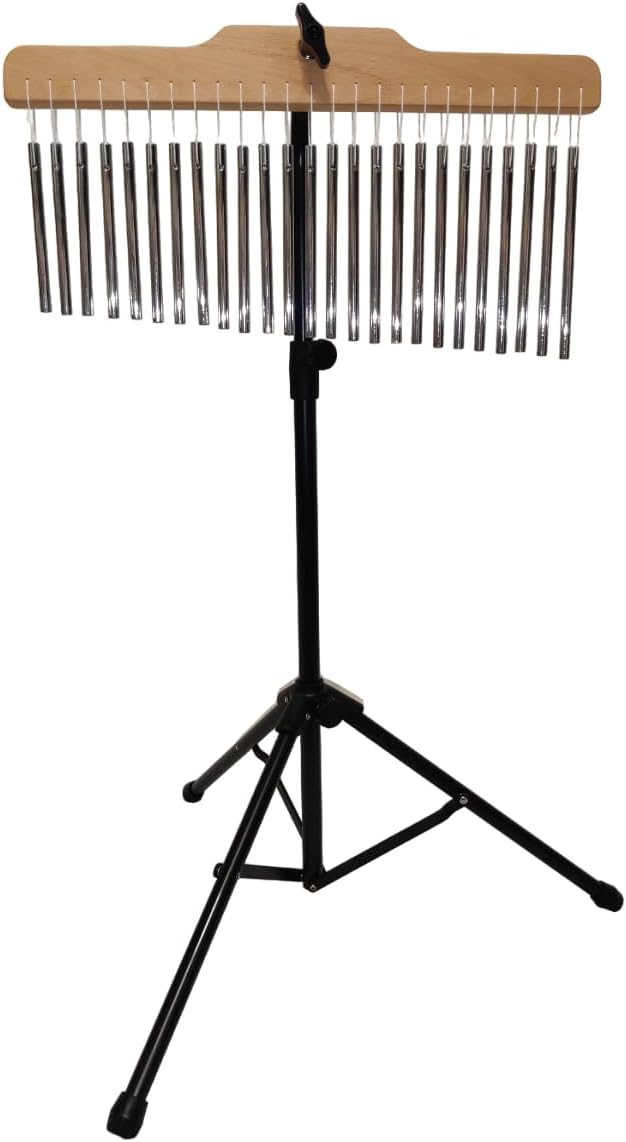 Amazon.com: WB-01 Pro Chrome Percussion 25 Bar Chimes with Mounting ...