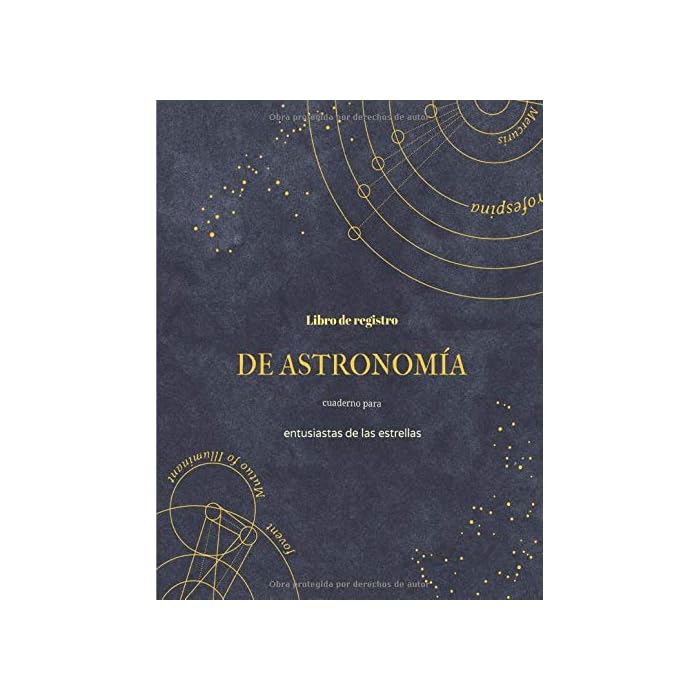 Buy Libro de registro de astronomía: Cuaderno con hojas de observación ...
