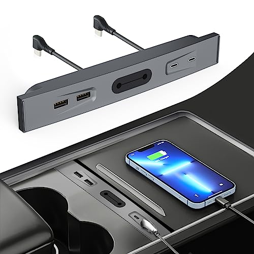 10 Best Tesla USB Hubs to Upgrade Your In-Car Connectivity | The Motor Guy