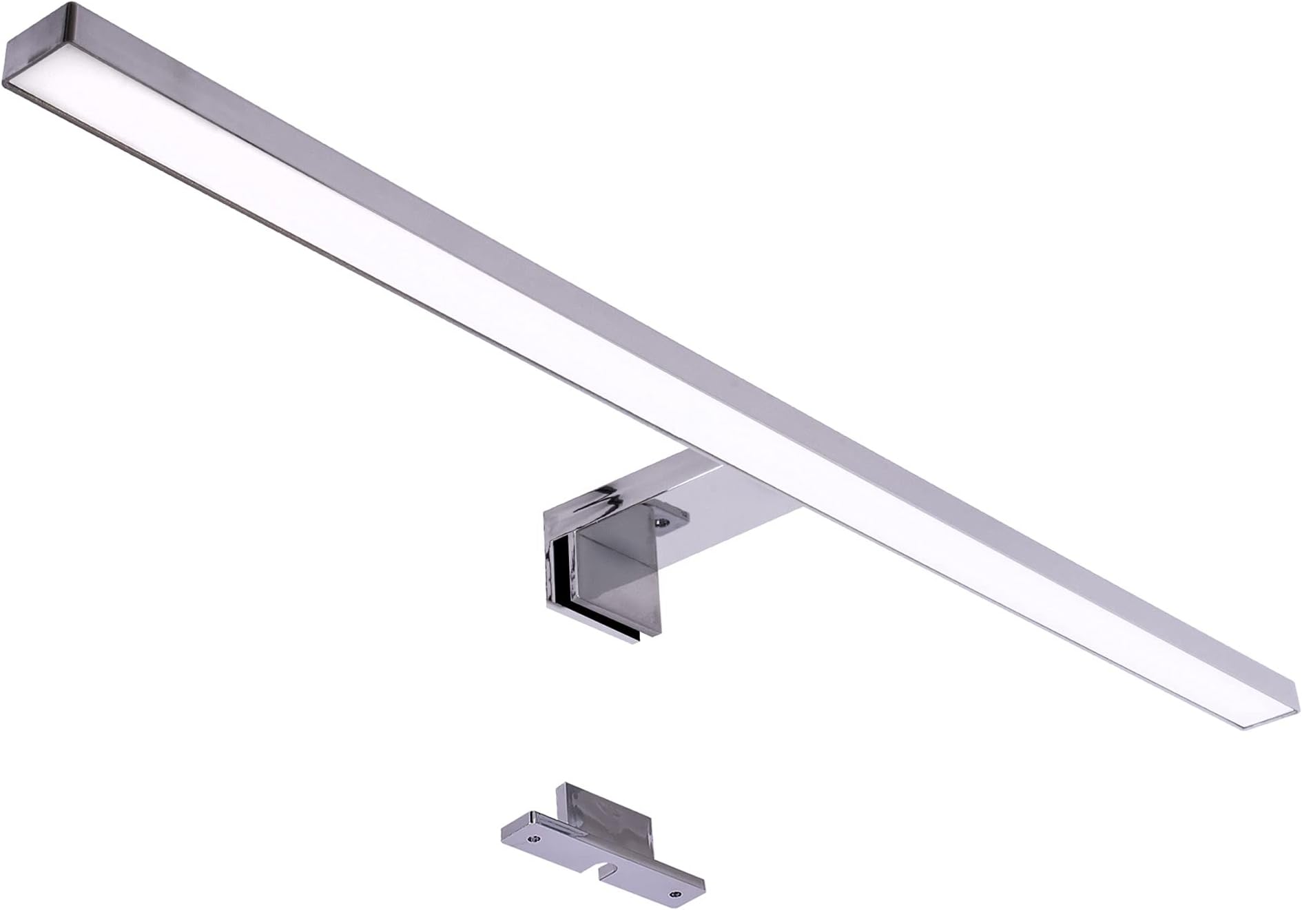 Azhien LED Spiegelleuchte Badezimmer 10W 820LM 60cm Neutralweiß 4000K ...