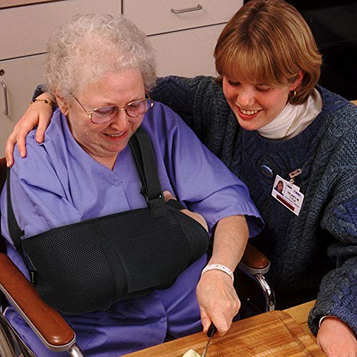 Arm Sling for Shoulder Injury, Rotator Cuff Immobilizer Ergonomic Wrist ...