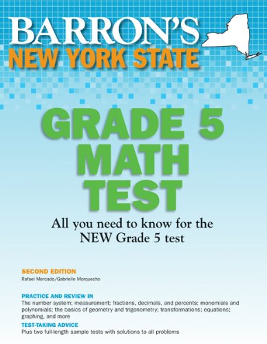 Buy New York State Grade 5 Math Test Book Online at Low Prices in India ...