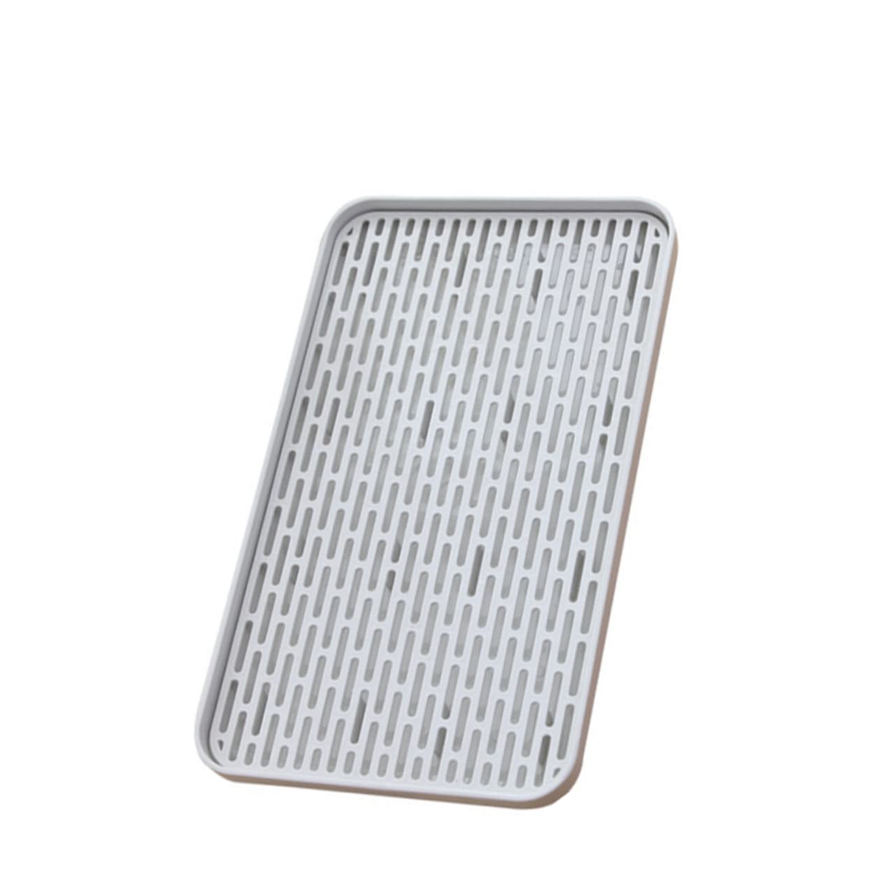 Amazon.com: HONMEET Double Layer Draining Tray Utensil Tray Dishes ...