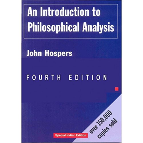 An Introduction to Philosophical Analysis: John Hospers: 9781138666665 ...