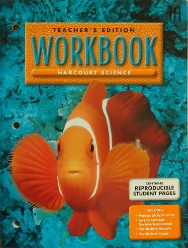 Amazon.com: Harcourt Science Workbook Grade 1: Teacher Edition ...