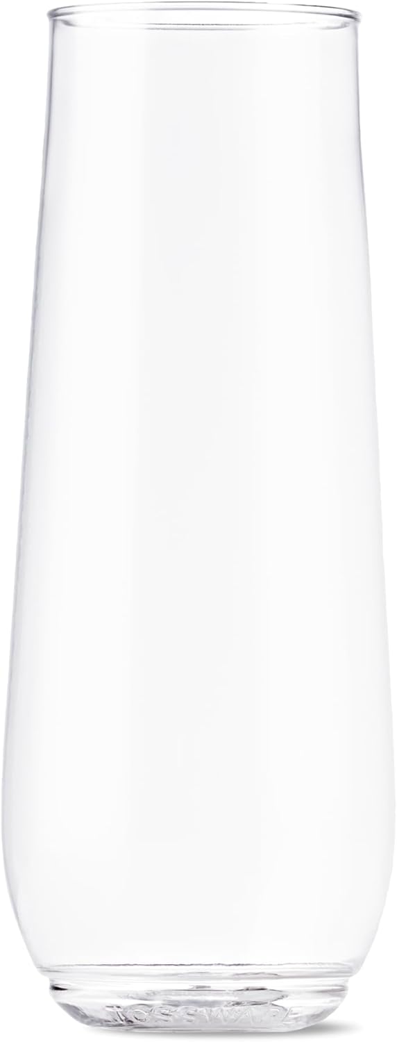 Amazon.com | TOSSWARE PRO 9oz Flute, Premium Quality, Recyclable ...