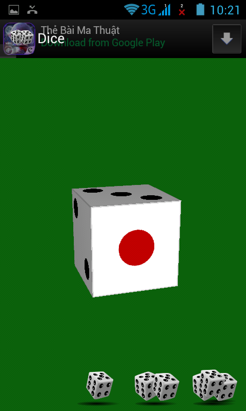 DICE 3D - REAL DICE PLAY FREE - App on the Amazon Appstore