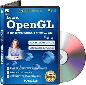 Mastering OpenGL Training Tutorial Video DVD – Fast Learning Self-Paced Tutorial High Quality ...