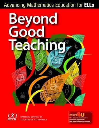Amazon.com: Beyond Good Teaching: Advancing Mathematics Education for ...