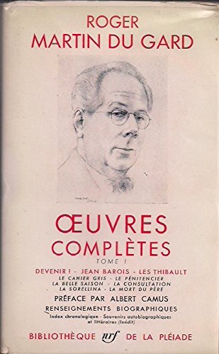 Amazon.com: Bibliothèque de la Pléiade Roger Martin du Gard Œuvres ...
