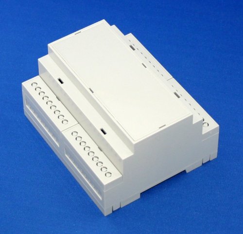 BUD Industries DMB-4771-IRC DIN Rail Mount Multi-Board Box 2.26" L x 3. ...
