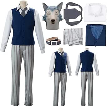 Amazon.com: DPHKAM Legoshi Cosplay,Legoshi Costume Outfit Legoshi Mask ...