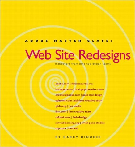 Adobe Master Class: Web Site Redesigns by DiNucci Darcy (2001-12-15 ...