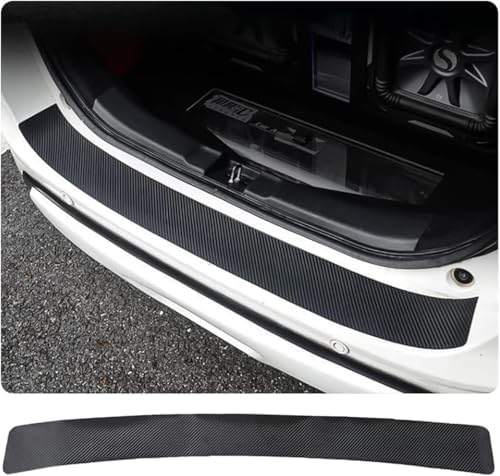 2 Pack Vehicle Rear Bumper Protector Guard Anti-Scratch Carbon Fiber ...