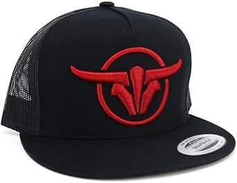 TORO BULL Tb Circle Red Toro Logo - Hats Cap at Amazon Men’s Clothing store