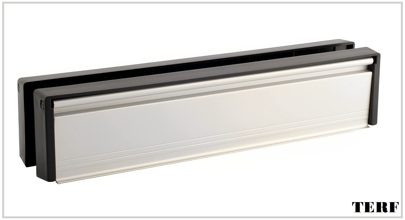 TERF 300mm Double Side Letter Plate Silver 300mm (12”) Draught Excluder ...