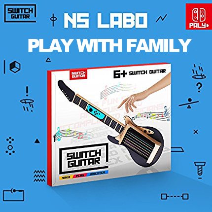 Amazon.com: Cardboard Guitar for Nintendo Switch Accessories Variety ...