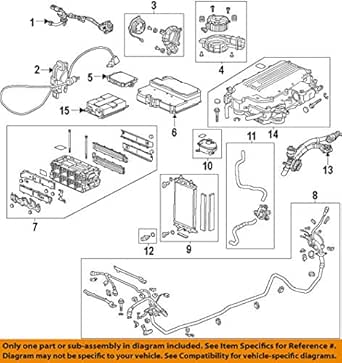 Honda Genuine 1J810-5K1-003 IPU Cooling Fan Assembly : Amazon.in: Car ...