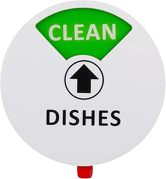 Tabanzhe Magnet Clean Dirty Sign Indicator for Dishwashers with Clean ...