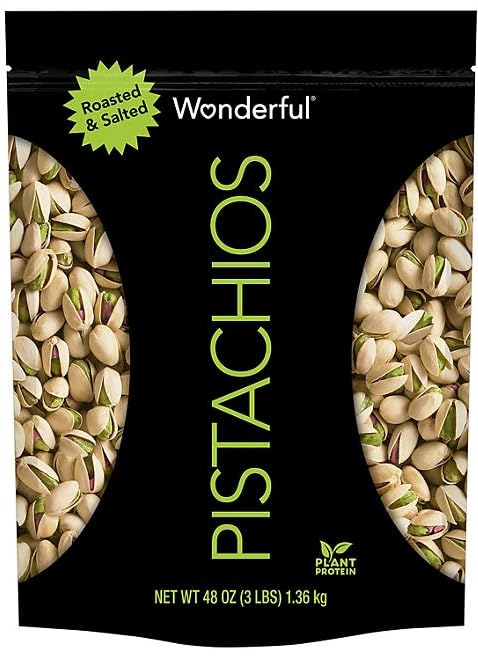 Amazon.com : Roasted Salted Pistachios (Pack of 1, Roasted & Salted ...