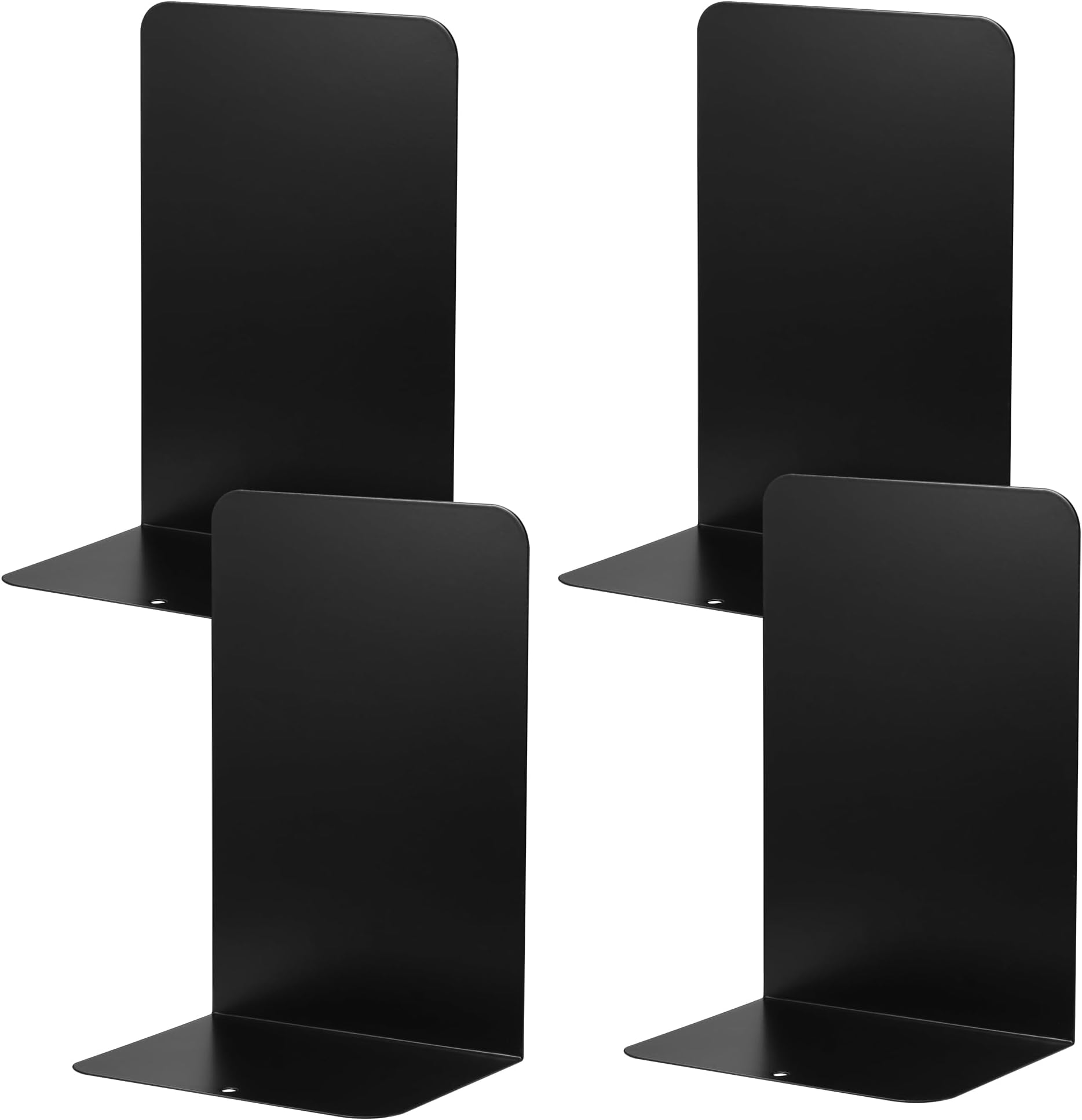 Amazon.com : Universal 54071 Magnetic Bookends, 6 x 5 x 7, Metal, Black ...