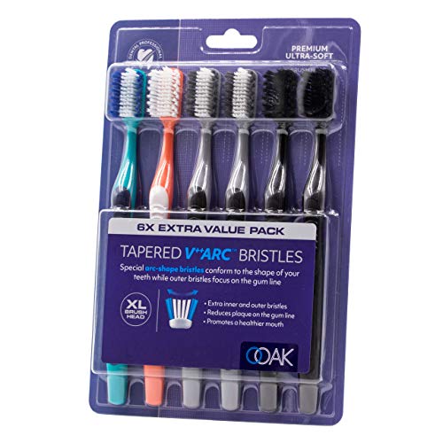 Snapklik.com : Ooak Toothbrush, Tapered V++Arc Soft Bristles, XL Brush ...
