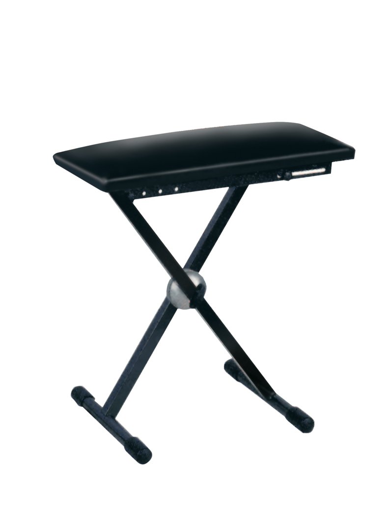 SoundLAB G001XJ Height Adjustable Keyboard Stool with Fold Away Legs ...