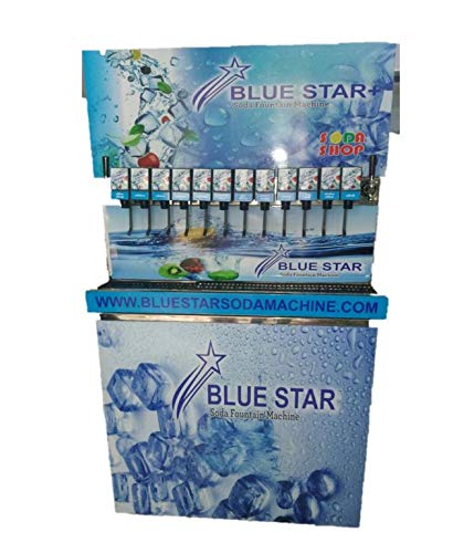 Blue Star Stainless Steel Soda Machine {14 Flavors} : Amazon.in: Home ...