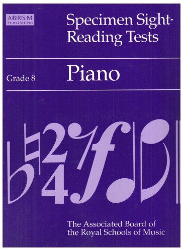 Grade 8 (Specimen Sight-reading Test for Piano) : Ridout, Alan: Amazon ...