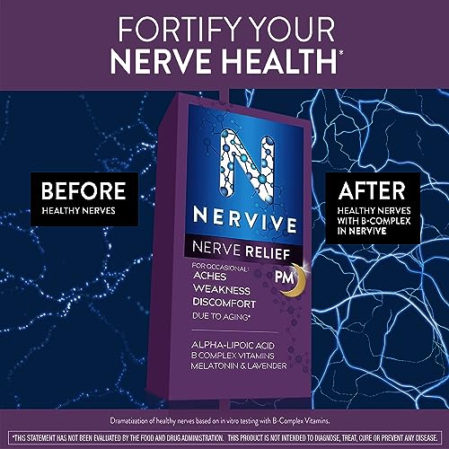 Nervive Nerve Relief PM for Nerve Aches, Weakness & Discomfort in ...