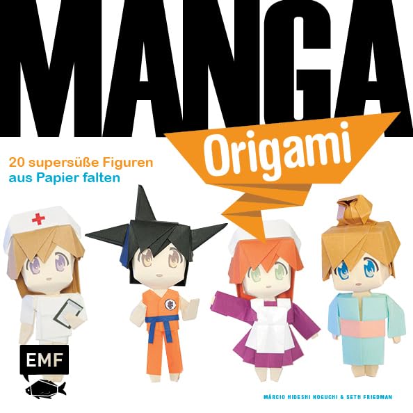 Manga-Origami: 20 supersüße Figuren aus Papier falten : Noguchi Marcio ...