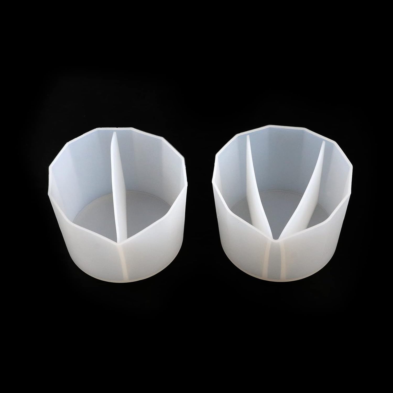 Amazon.com: Oedema 2PCS Silicone Split Cups Fluid Art Split Cups ...