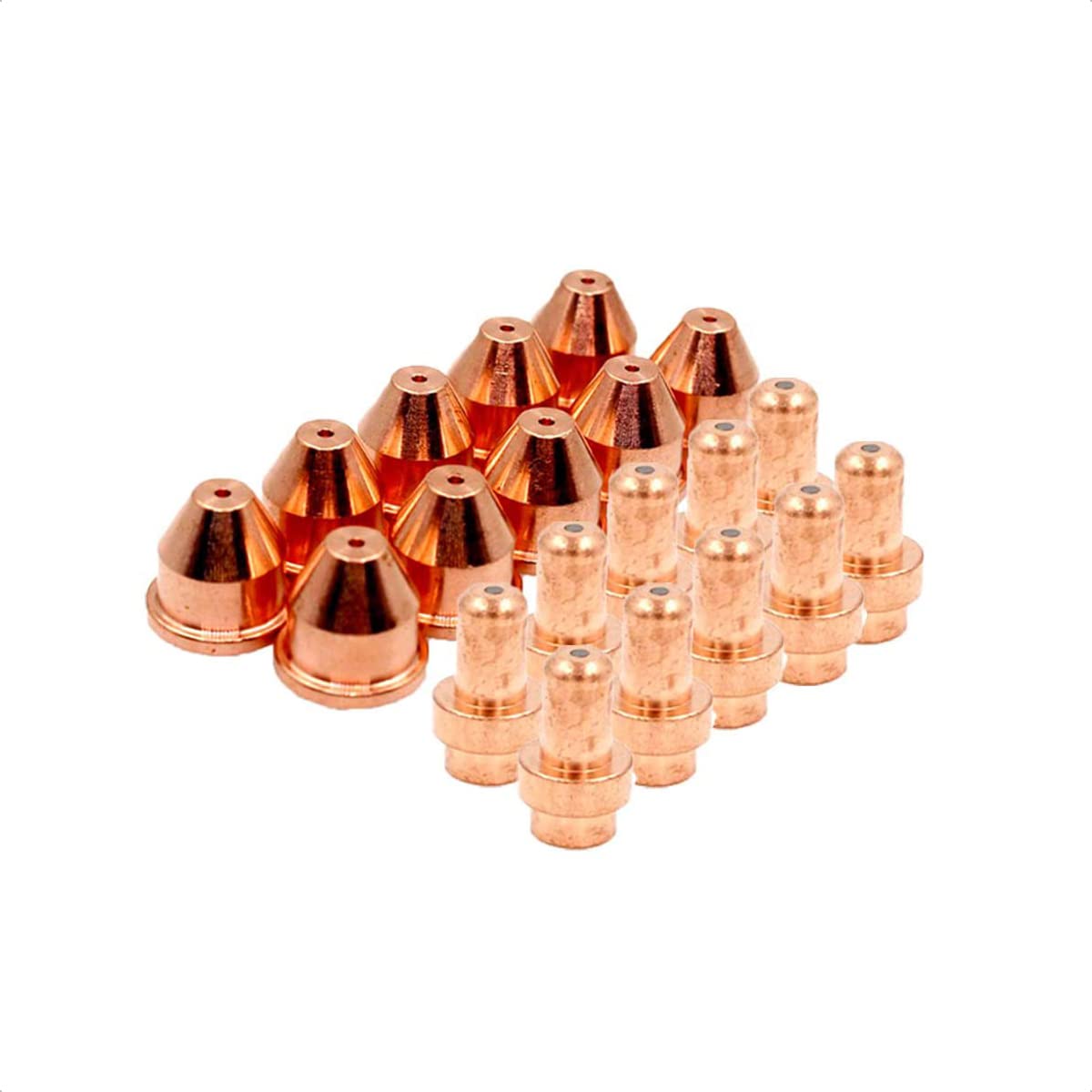 Plasma Cutter Tips 42pc Plasma Cut Tip/Electrode Set For Cebora ® CP50 ...