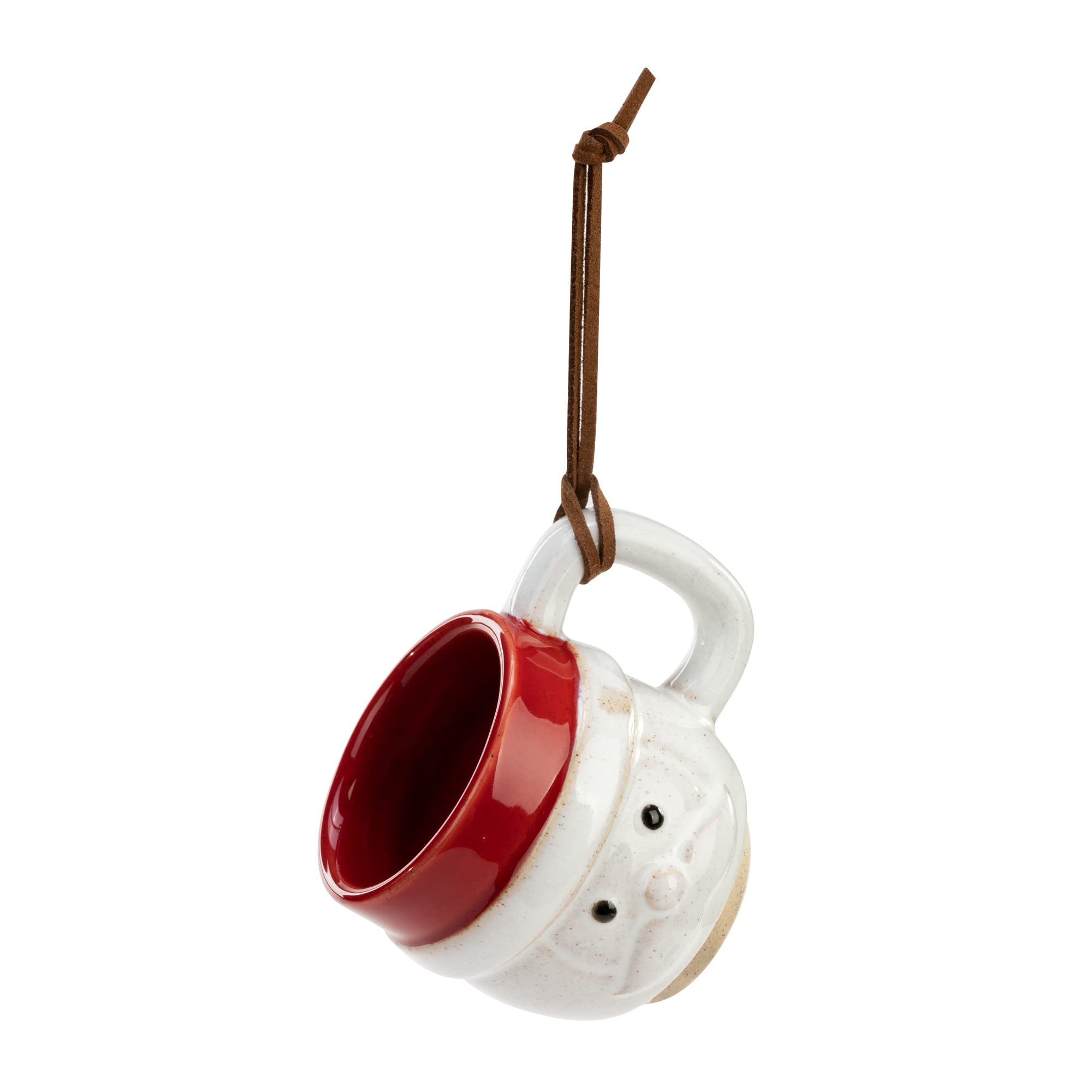 Amazon.com: DEMDACO Red and White Mini Santa Coffee Pod Mug 2 x 2.5 ...