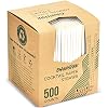 Amazon.com: [500 Bulk] 5.75 inch White Small Paper Straws for Kids ...