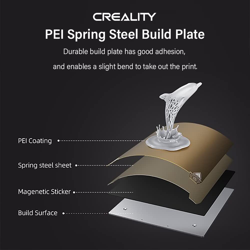 Snapklik.com : Ender 3 S1 Pro Build Plate, Original PEI Print Platform ...
