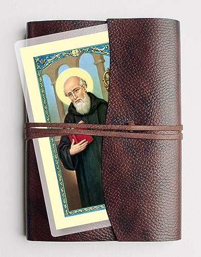 Snapklik.com : Laminated St Benedict Prayer Card - Saint Benedict Coin ...