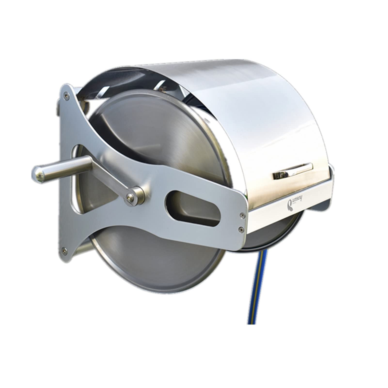 Buy Stainless Steel Garden Hose Reel Heavy Duty Hose Reel with Cover ...