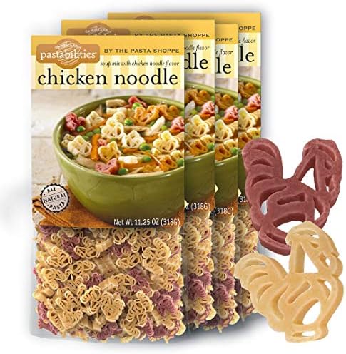 Amazon.com : Pastabilities Fun Shaped Pasta for Kids - Chicken Shaped ...