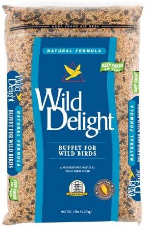 Amazon.com : Wild Delight Feast for Wild Birds, 5 lb : Pet Food : Patio ...