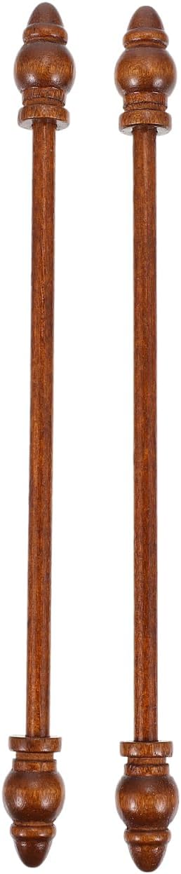 Amazon.com: EXCEART Wooden Hanging Rod for Posters and Art Prints ...