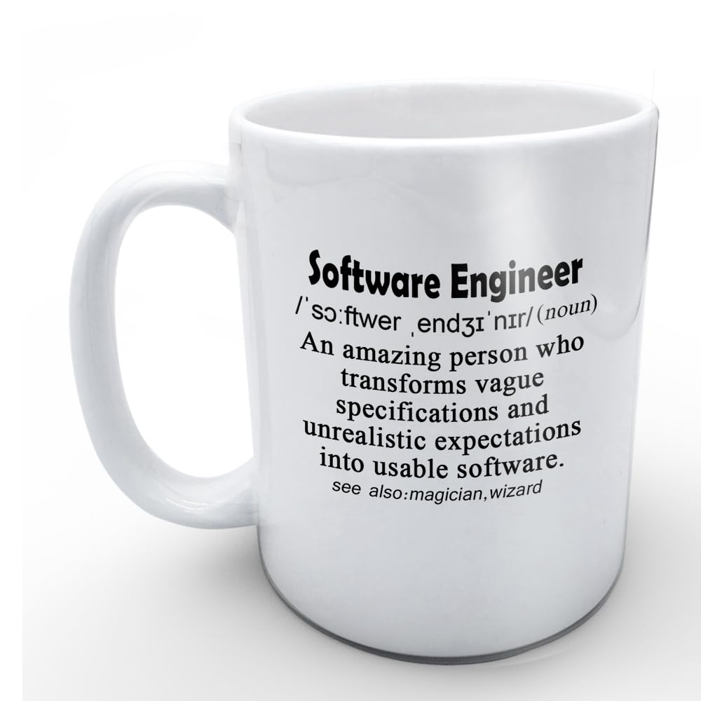 Amazon.com: CTIGERS Funny Mug Computer Programmer Gifts for Software ...