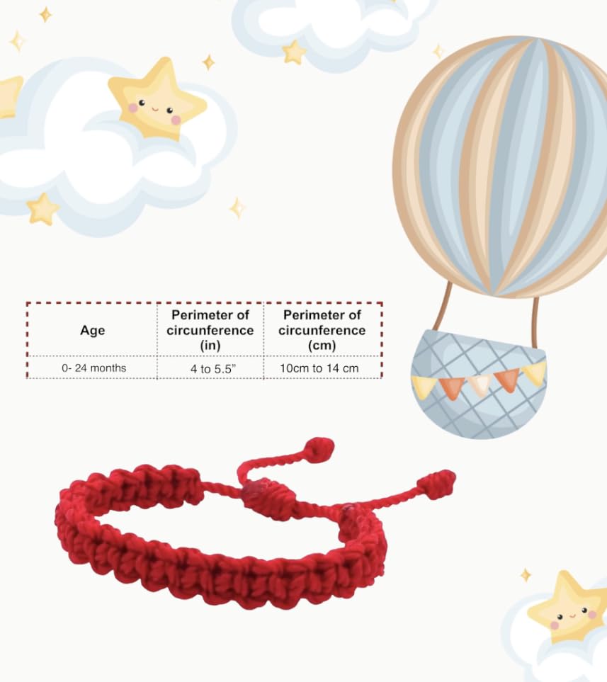 Red Bracelet for Babies, Baby Girl and Baby boy. Protection Amulet for ...