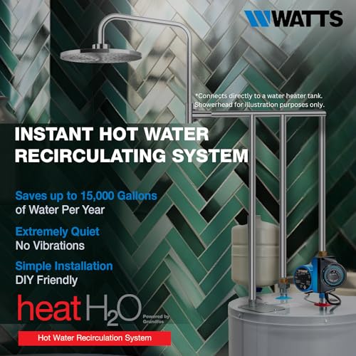 Watts Heat H2O Hot Water Recirculation System w/Programmable Timer ...