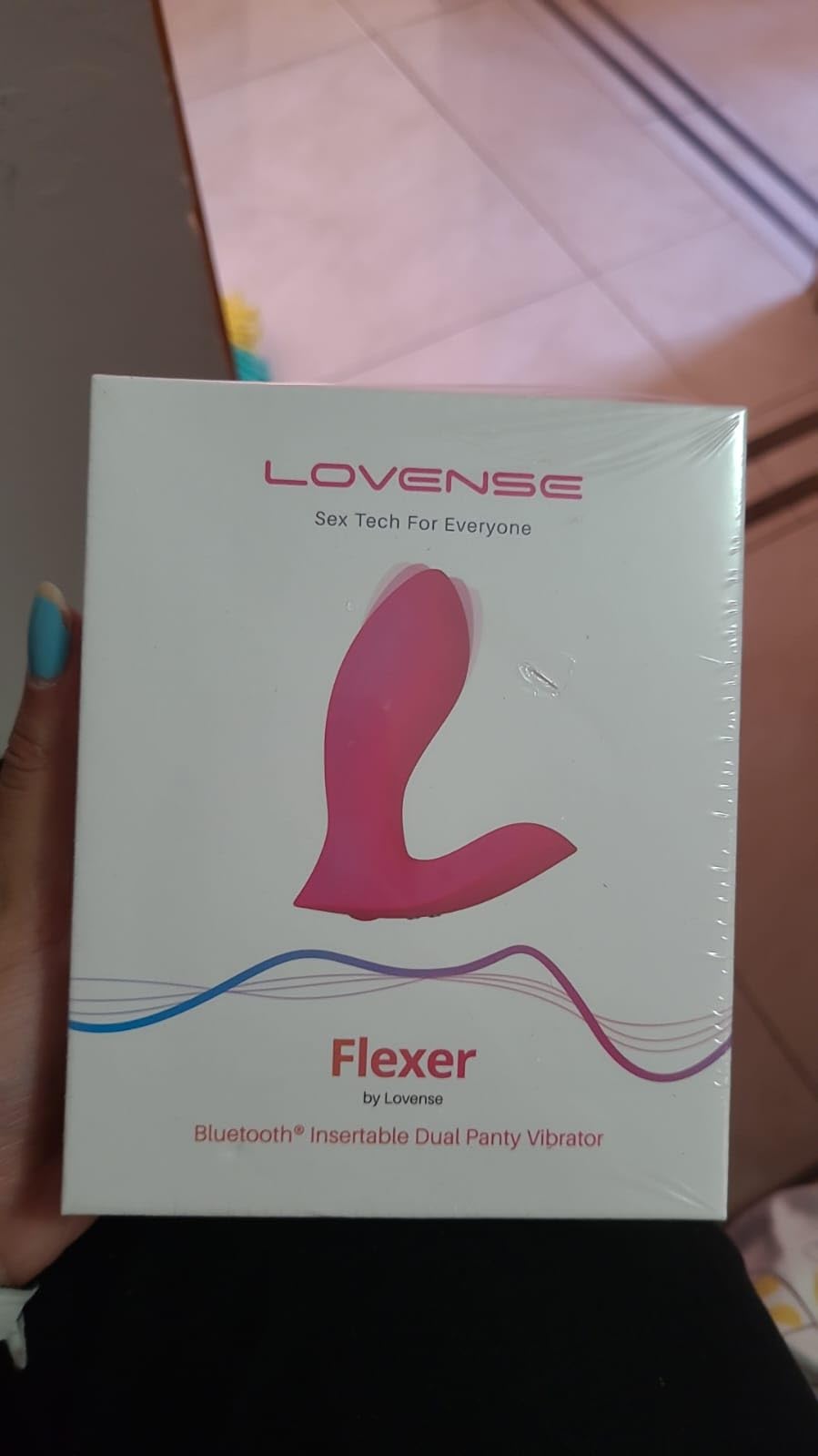 LOVENSE Flexer Bluetooth Butterfly Vibrator mit APP, G-Punkt und Klitoris Vibratoren für sie ...