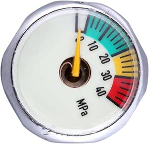 Amazon.com : LIOOBO Barometer Industrial Pressure Gauges Boost Gauge ...