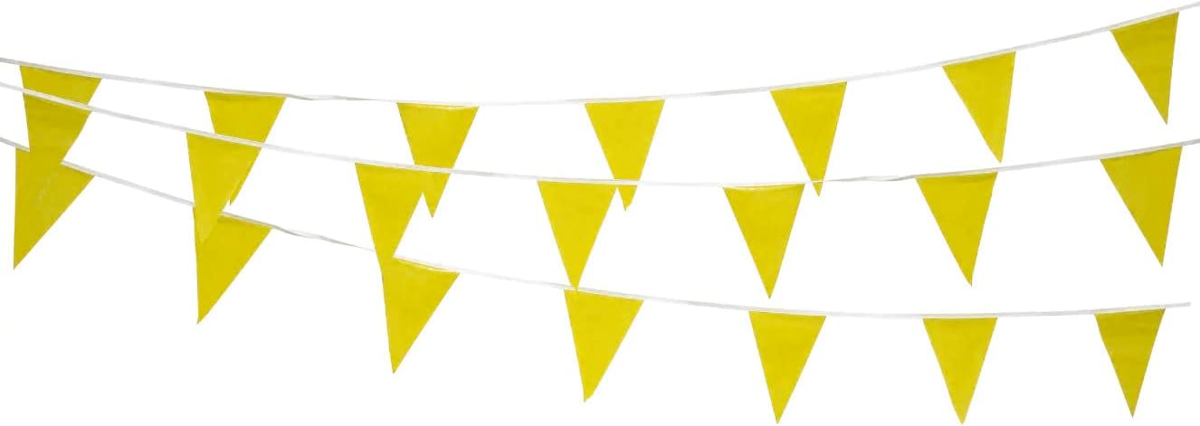 Amazon.com: Caution Flags for Roof - OSHA Approved Pennant Banner Flags ...